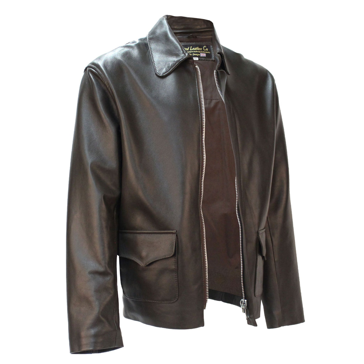 Temple of Doom Jacket in Brown Lambskin Indiana Jones – Wested Leather Co